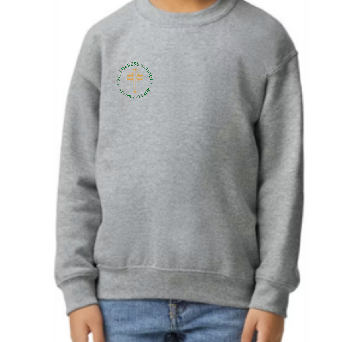 Official School Crewneck Sweatshirt – THE EVERGREEN DESIGNS