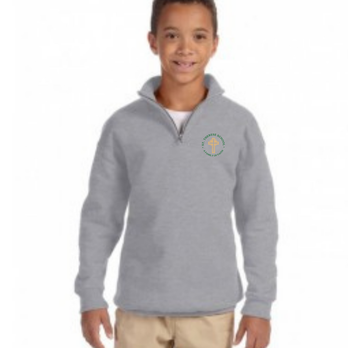 Official School Quarter Zip – THE EVERGREEN DESIGNS